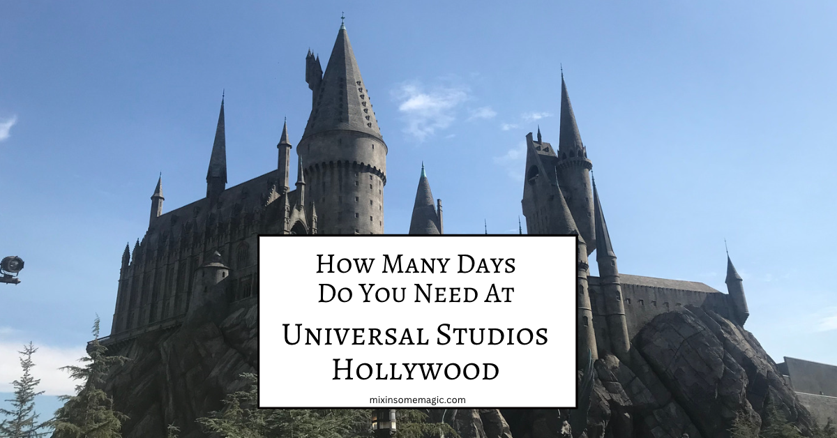 Universal Studios Hollywood Archives * Mix In Some Magic